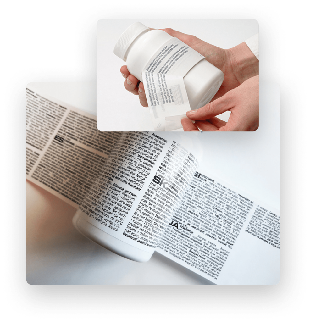 Etiquetas Booklet - Etiquetas Librito | Data Label